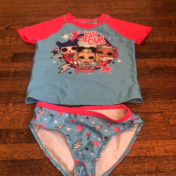 Swim | Lol Rashguard Swimsuit | Poshmark